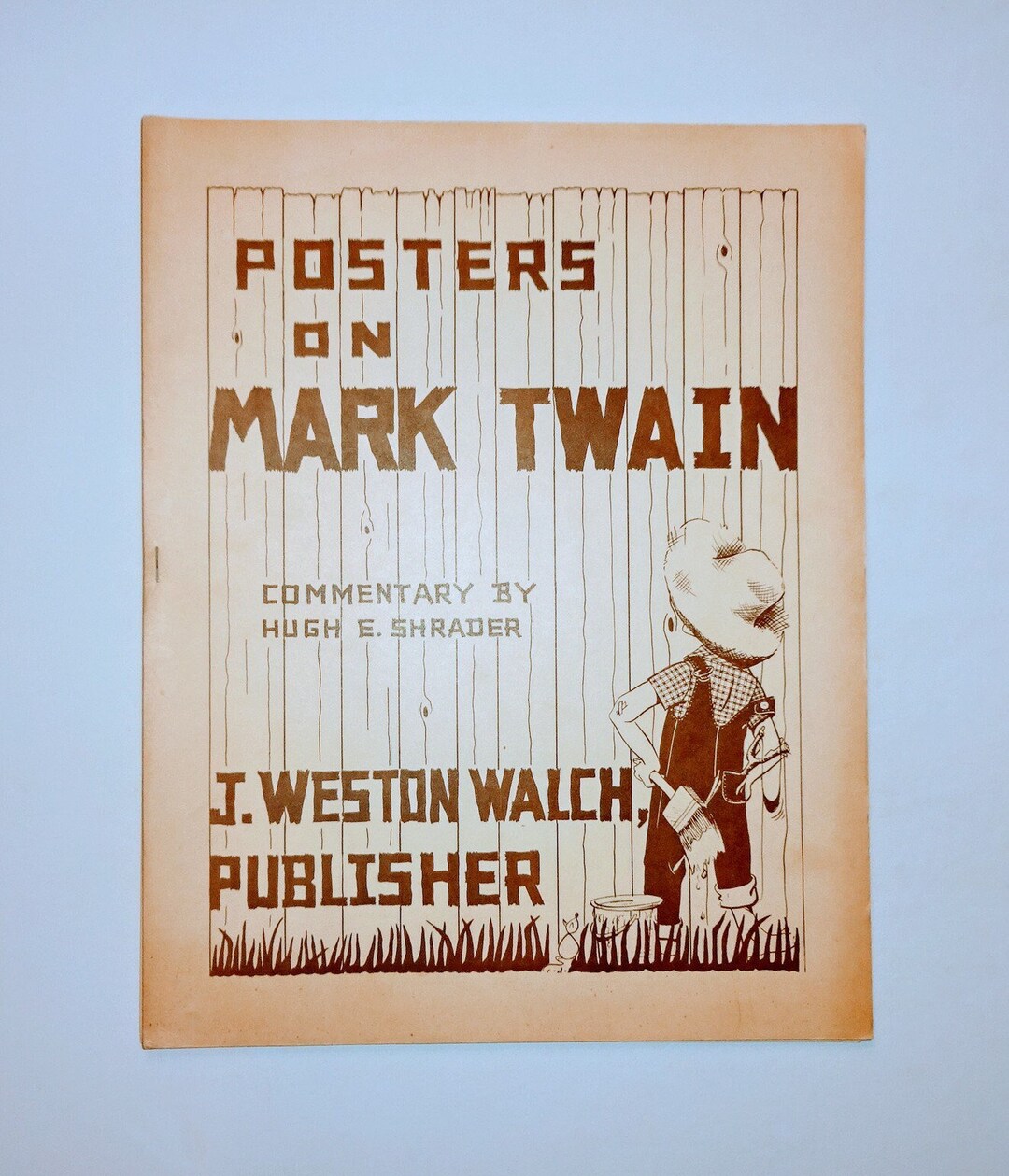 1968 Posters of MARK TWAIN, Huckleberry Finn Tom Sawyer Gilded Age ...