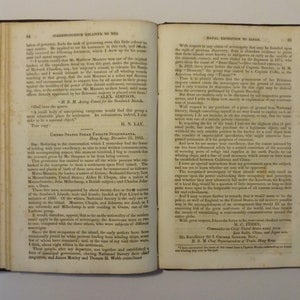 1855 COMMODORE MATTHEW PERRY ~ Correspondence Relative to the Naval ...