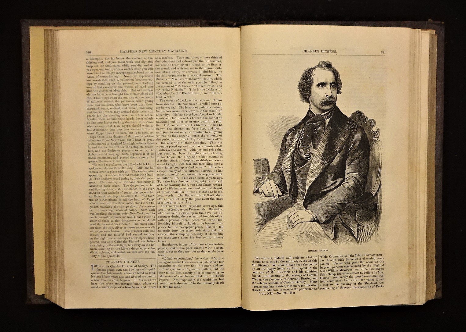 1850's Harper's New Monthly Magazine Volumes 1-14 | Etsy