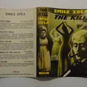 1957 THE KILL by Emile Zola, Dust Jacket, New Translation - Etsy