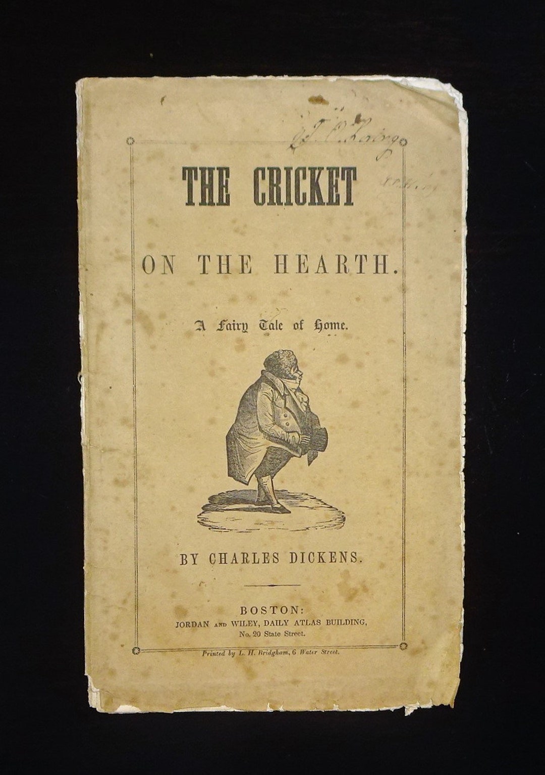 1846 CHARLES DICKENS the Cricket on the Hearth, Christmas Books, Early ...