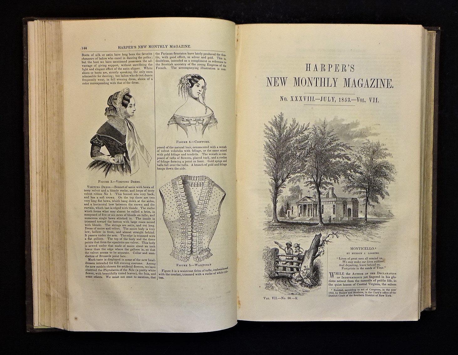 1850's Harper's New Monthly Magazine Volumes 1-14 - Etsy UK