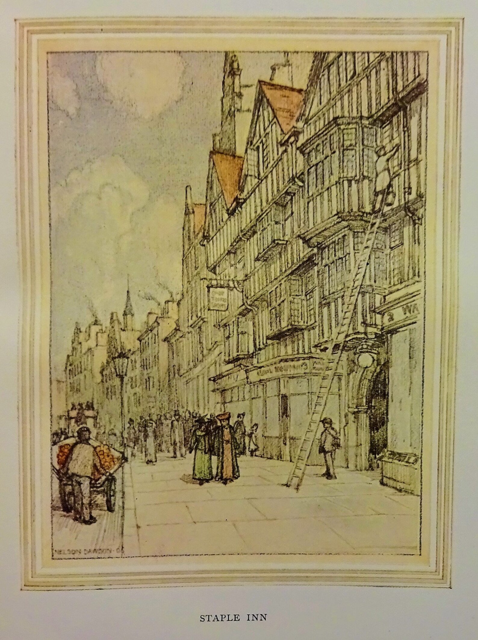 1907 A Wanderer in London by E.V. Lucas Illustrations Color | Etsy