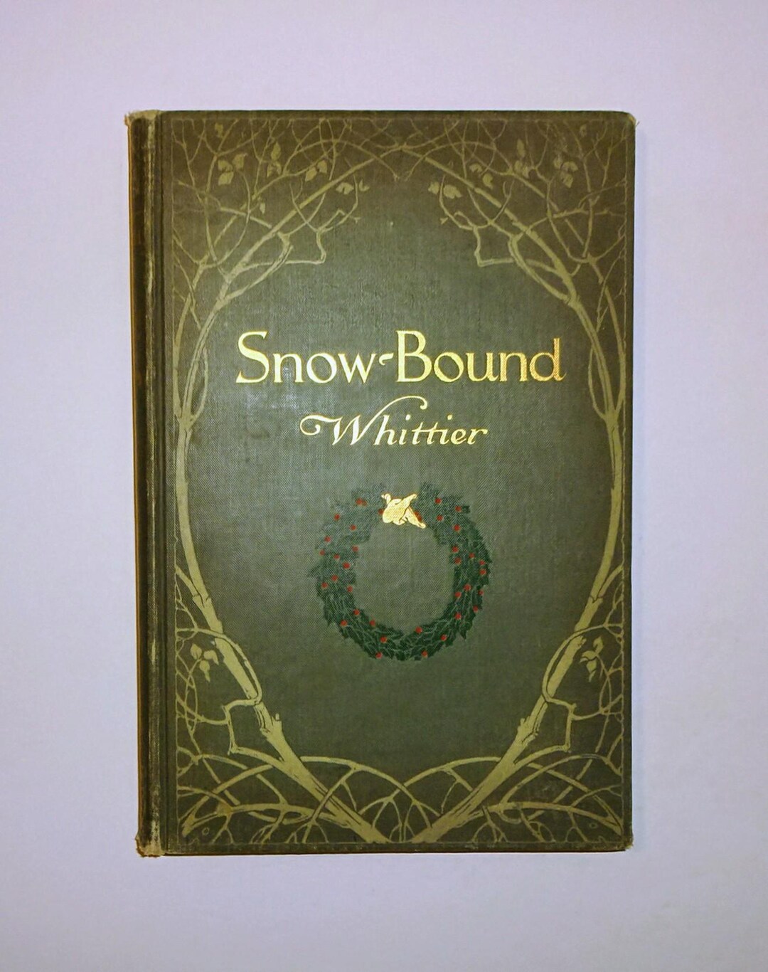 1906 SNOW-BOUND A Winter Idyl by John Greenleaf Whittier, Illustrated ...
