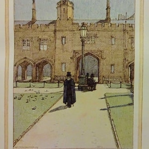 1907 A Wanderer in London by E.V. Lucas Illustrations Color - Etsy