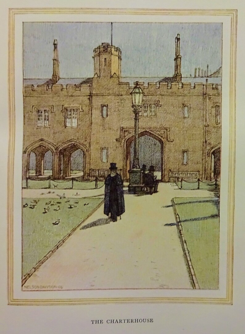 1907 A Wanderer in London by E.V. Lucas Illustrations Color | Etsy