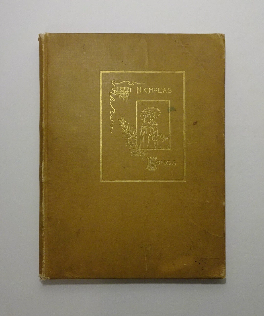 1885 ST. NICHOLAS SONGS, Illustrated, 112 Children's Ballads, Music - Etsy