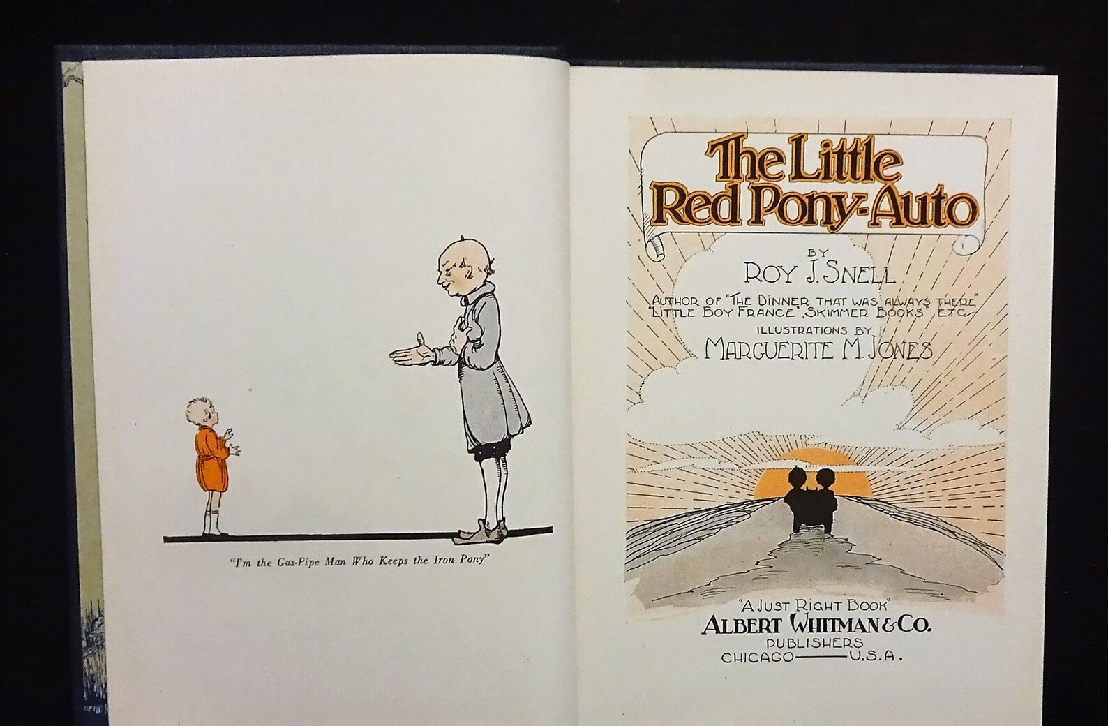 1930 The Little Red Pony-Auto by Roy Snell 2nd Edition Color | Etsy
