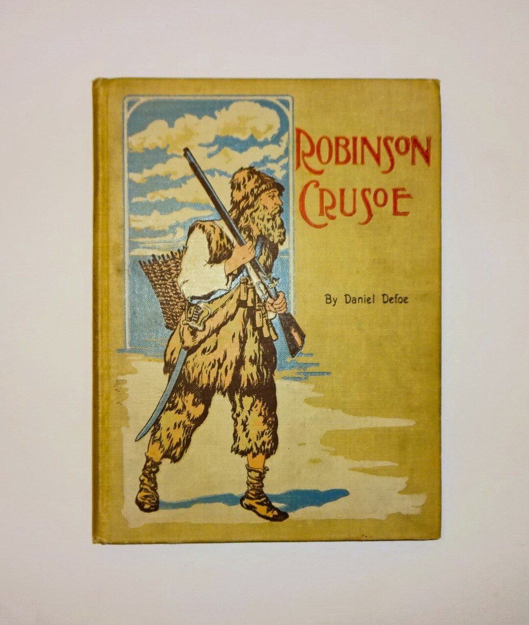 1890's ROBINSON CRUSOE by Daniel Defoe, 79 Walter Paget Illustrations ...