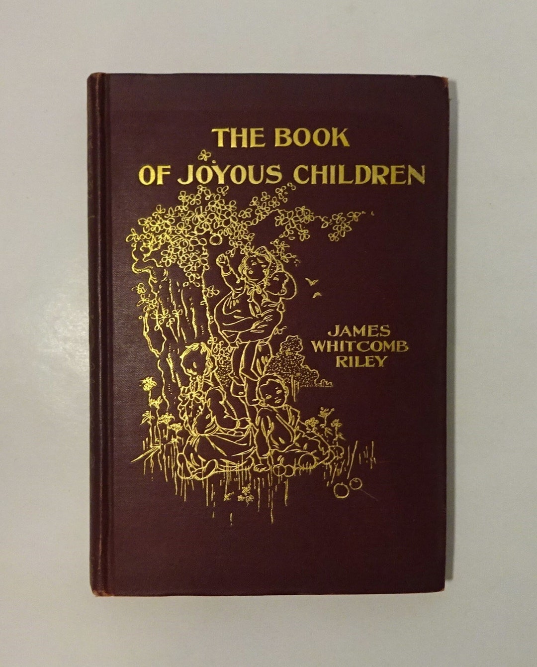 1902 the Book of Joyous Children by James Whitcomb Riley, 1st Edition ...
