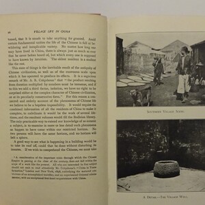 1899 Village Life in China - A Study in Sociology by Arthur Smith, 1st ...