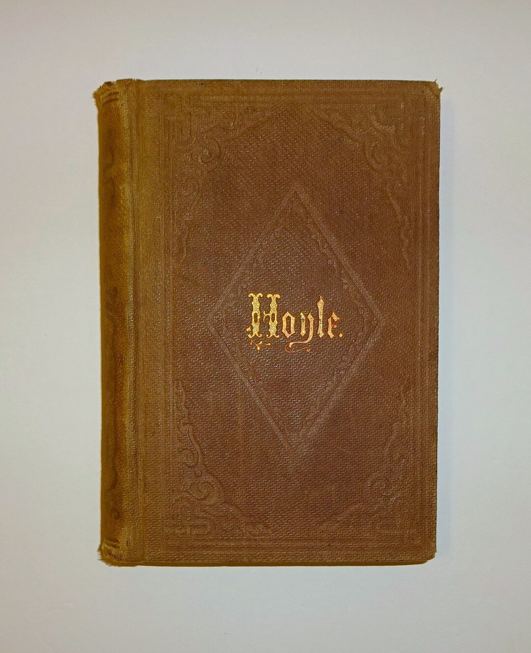 1859 HOYLE'S GAMES Rules for Playing Fashionable Games, Illustrated ...
