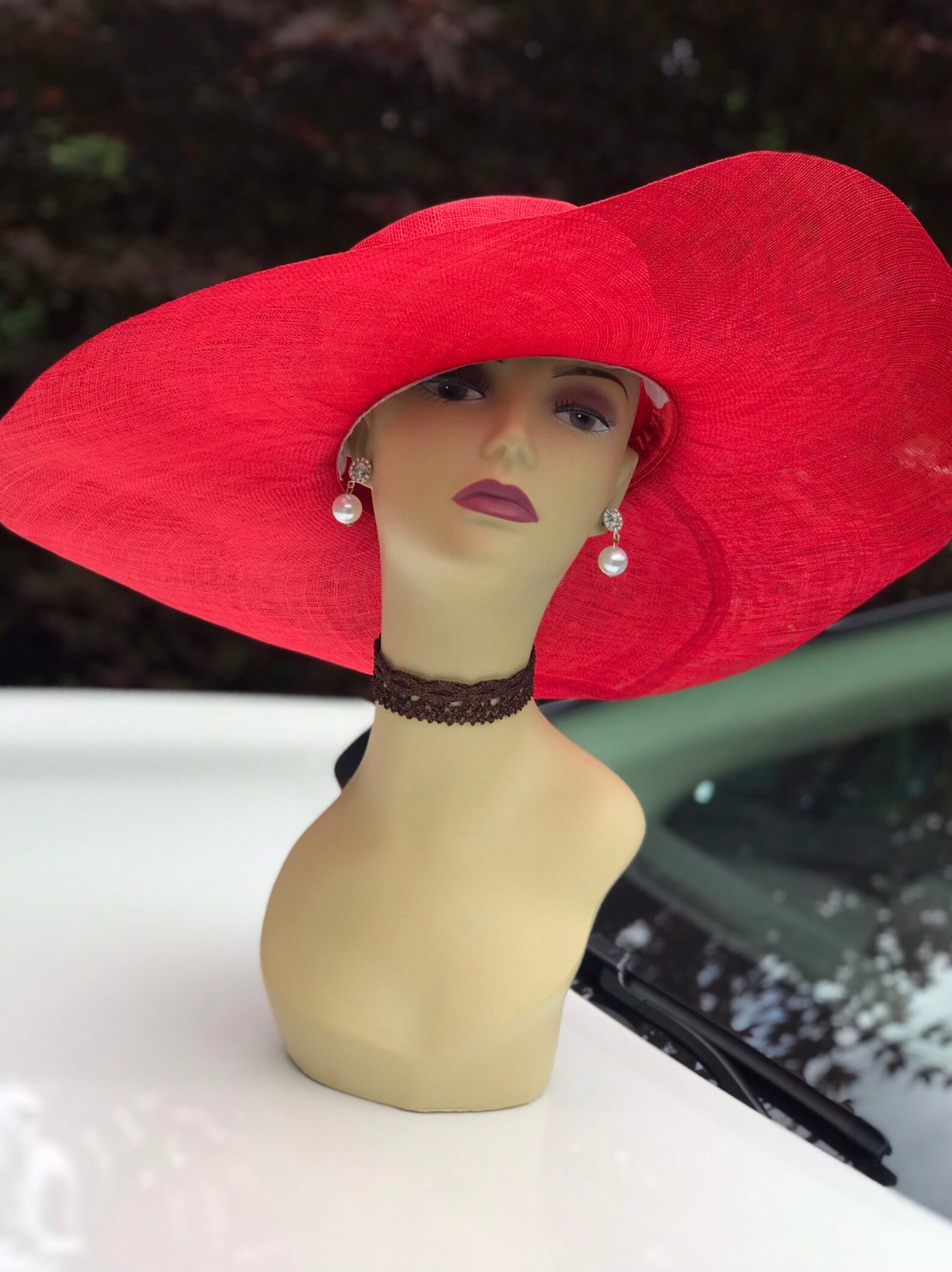 M508 (hat Base) Kentucky Derby Hat Base, Church Hat Base, Wedding Hat ...