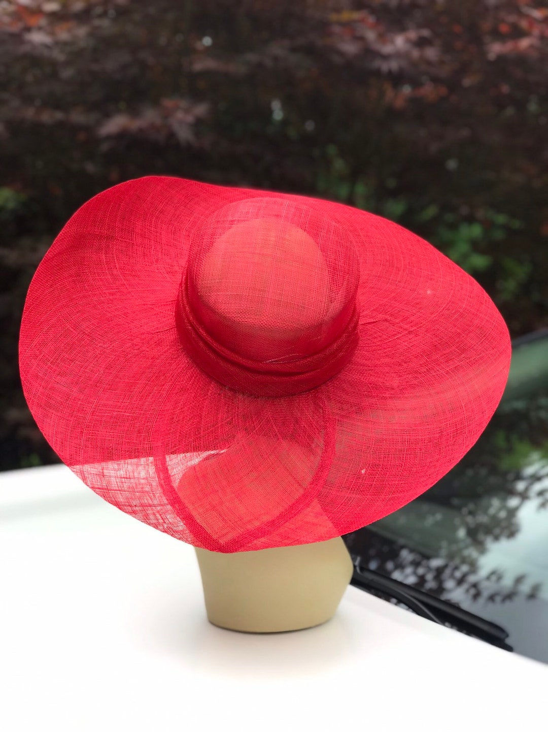 M508 (hat Base) Kentucky Derby Hat Base, Church Hat Base, Wedding Hat ...
