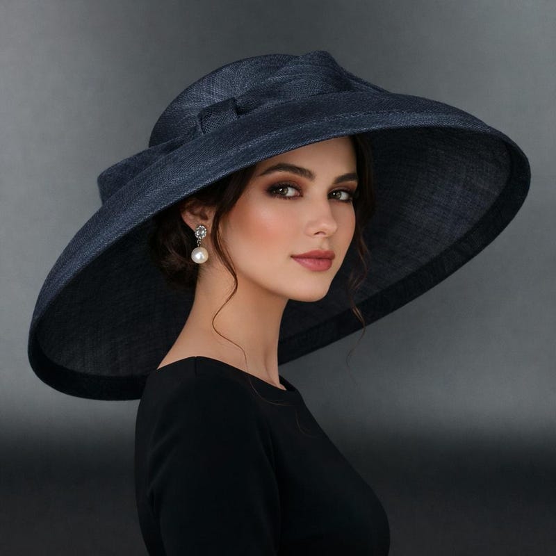 Red Royal Ascot Hat 19.75 - Etsy