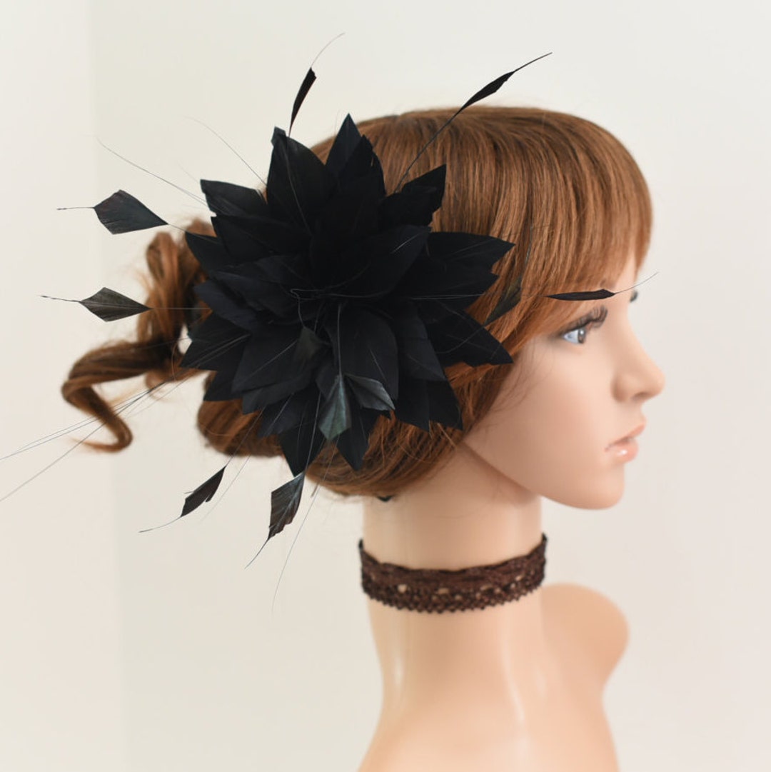 13A blackwedding Fascinator, Bridal Hair Comb, Wedding Hair Comb ...