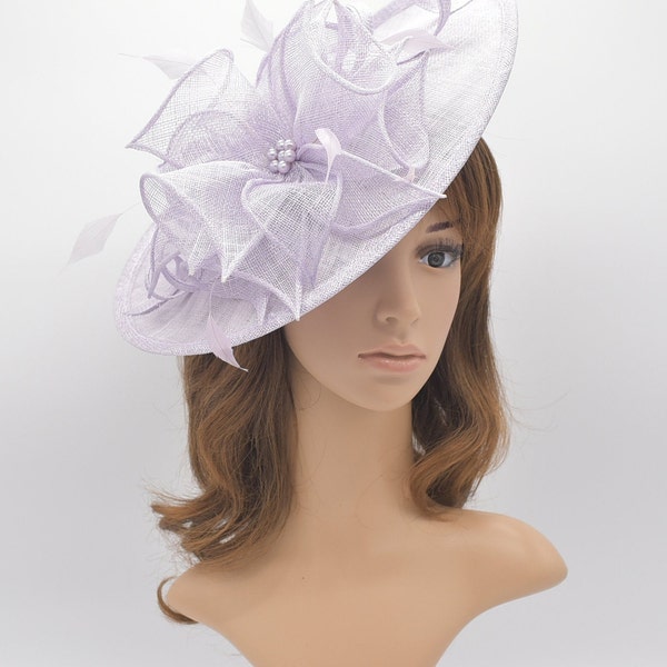 Lavender Fascinator - Etsy