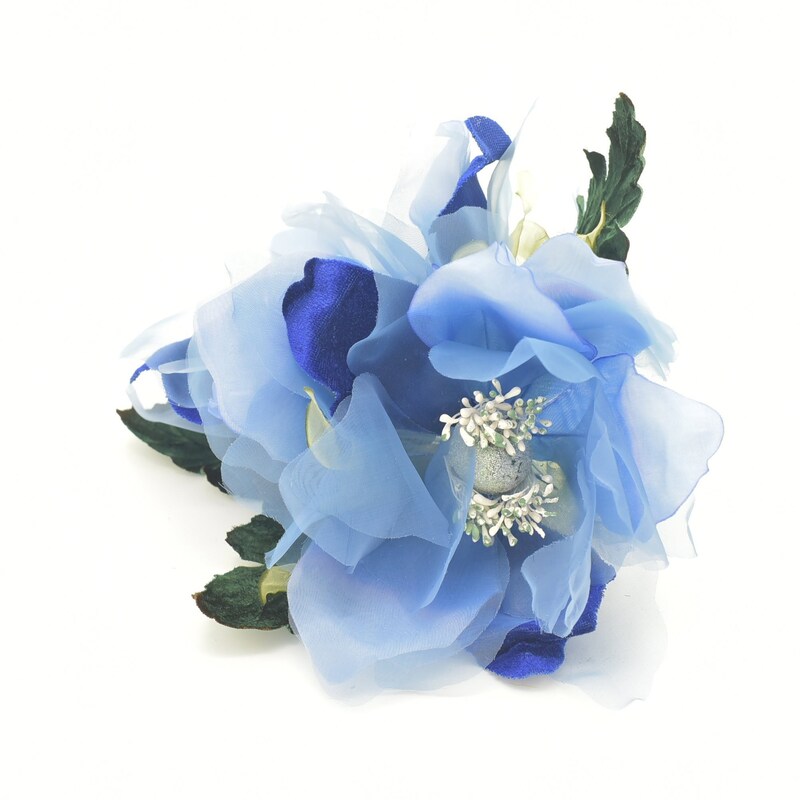 Royal Blue Corsage - Etsy