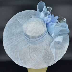 SD518( Powder Blue+more Colors Option) Kentucky Derby Hat Church Hat ...