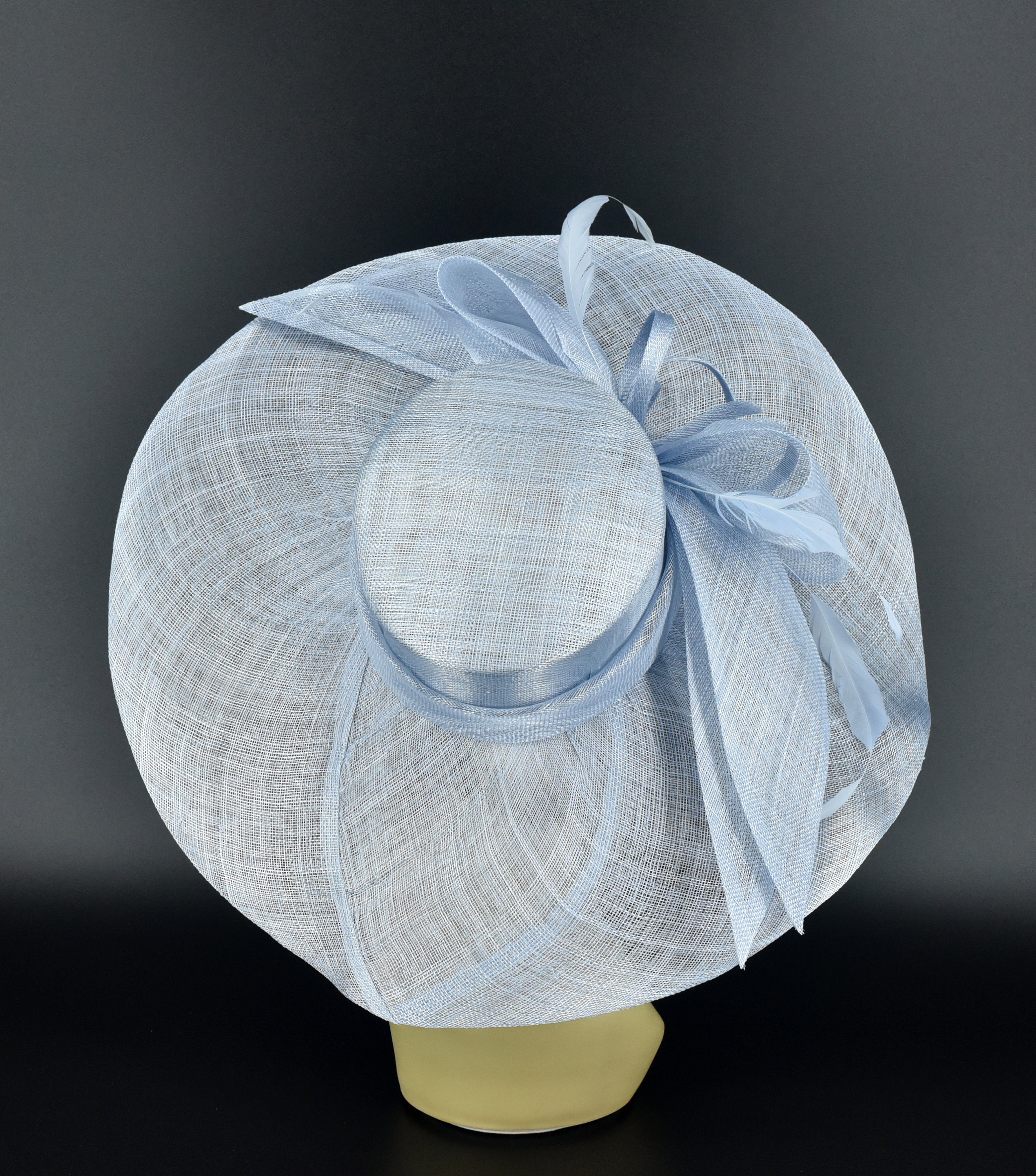 M22019 ( Powder Blue Hat ) Kentucky Derby Hat Church Hat Wedding Hat ...