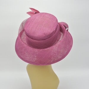 M91( Red Violet )kentucky Derby Hat, Church Hat, Wedding Hat, Easter ...