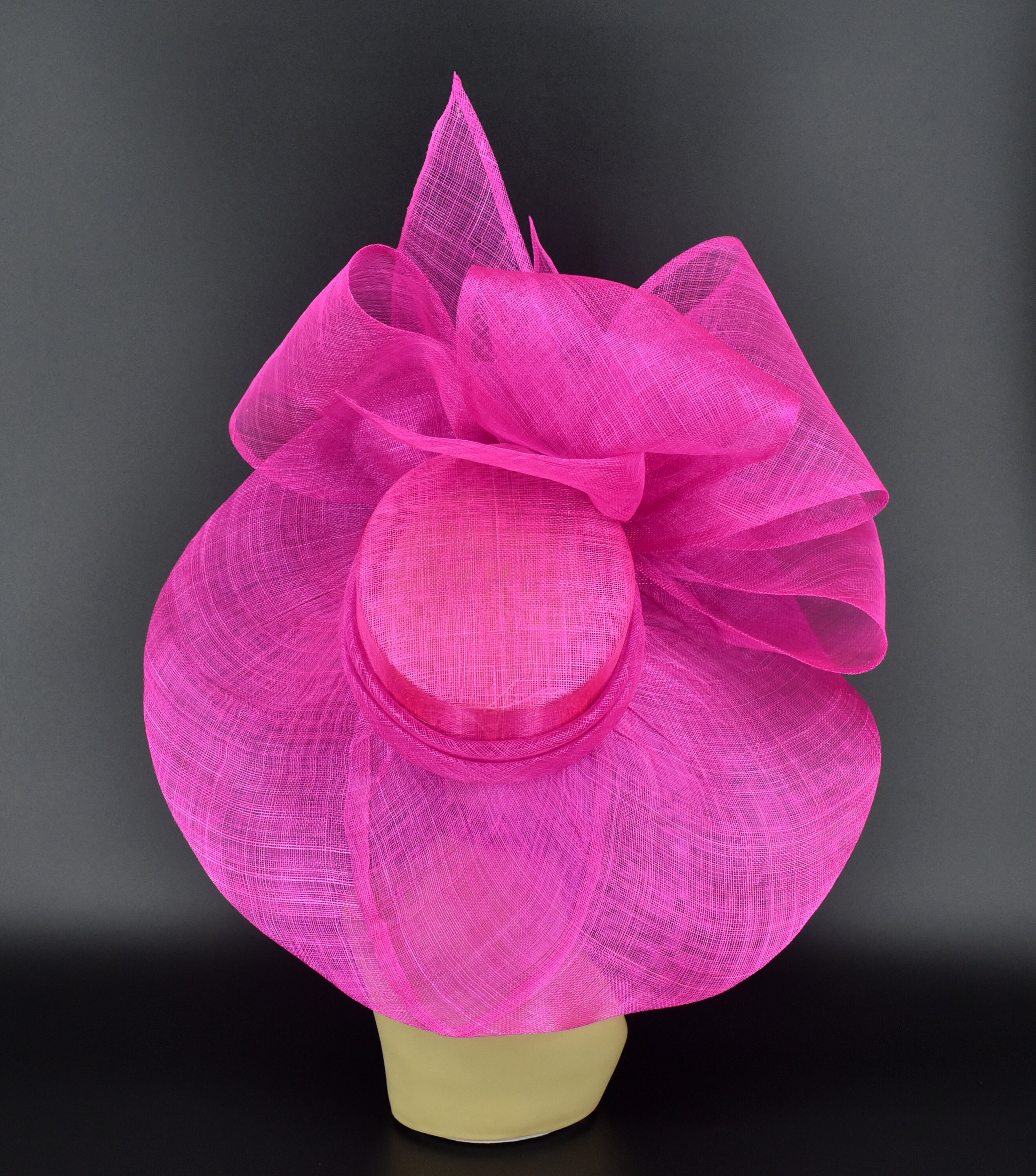 SD28A ( Fuchsia Red Hat ) Kentucky Derby Hat, Church Hat, Wedding Hat ...