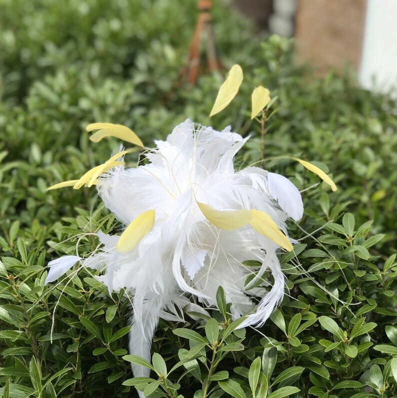 Millinery Feather Flowers Extra Stripped Coque Feathers for | Etsy