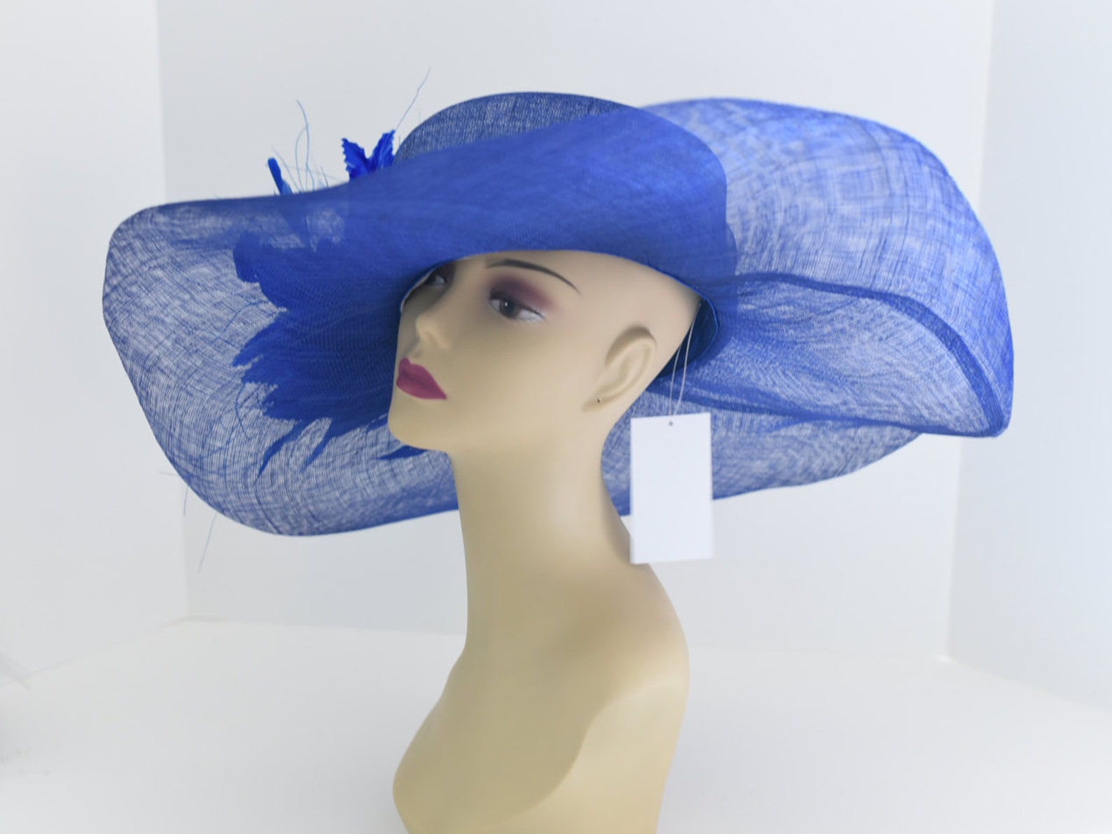 M508 Royal Blue Hat Kentucky Derby Hat Church Hat - Etsy