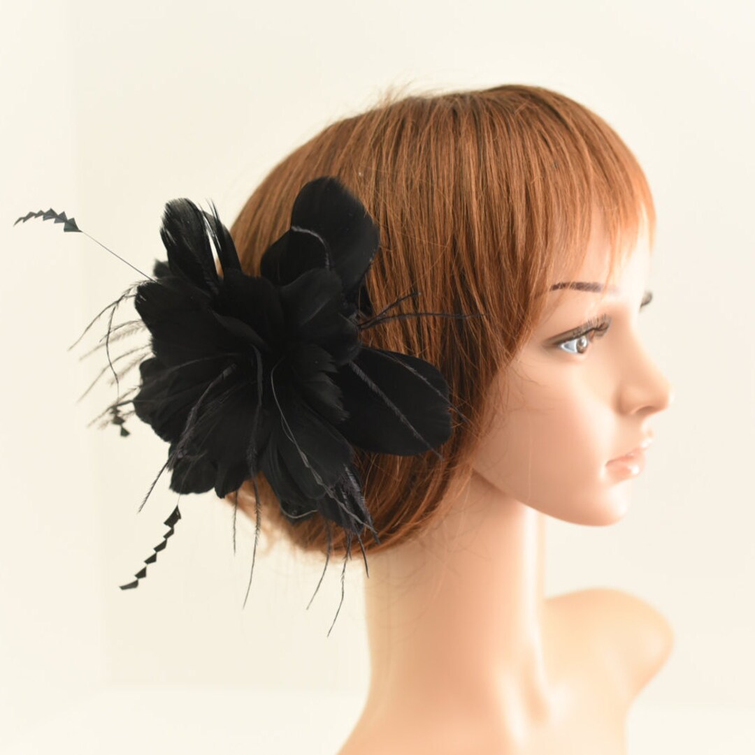 30A blackwedding Fascinator, Bridal Hair Comb, Wedding Hair Comb ...