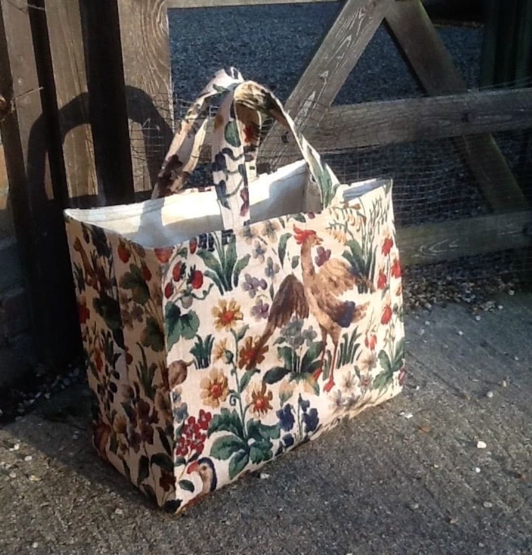 GROCERY Shopping Bag PATTERN 3 Bag Sizes: Large, Medium and Foldaway ...