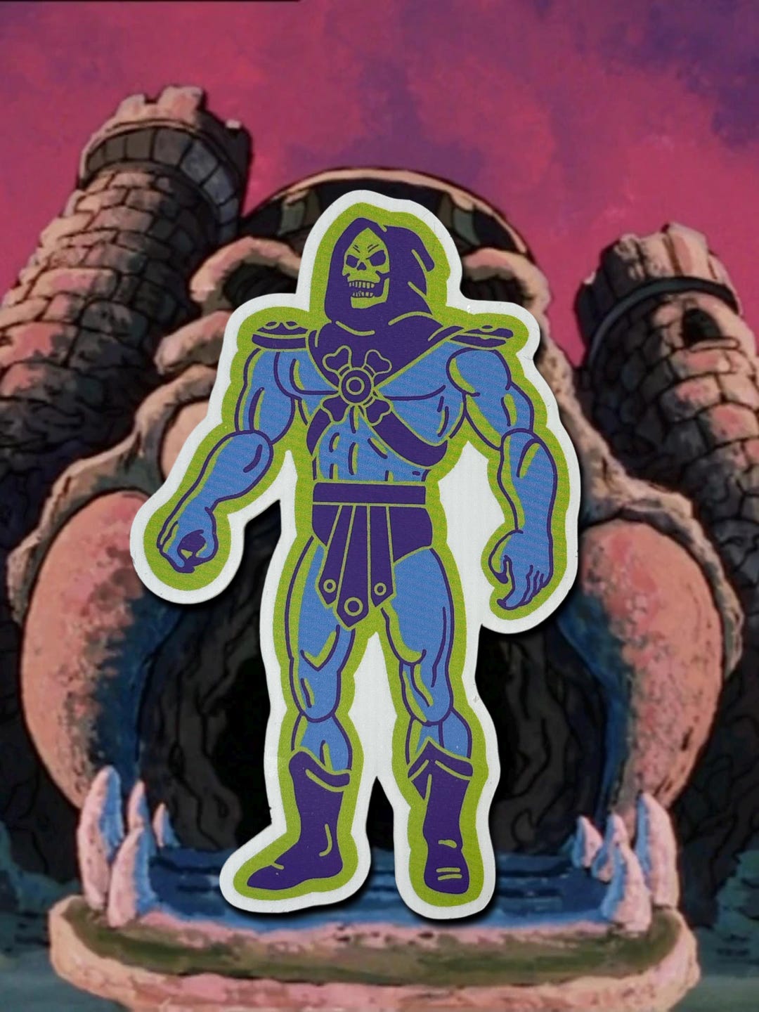 4” SKELETOR Sticker - Etsy