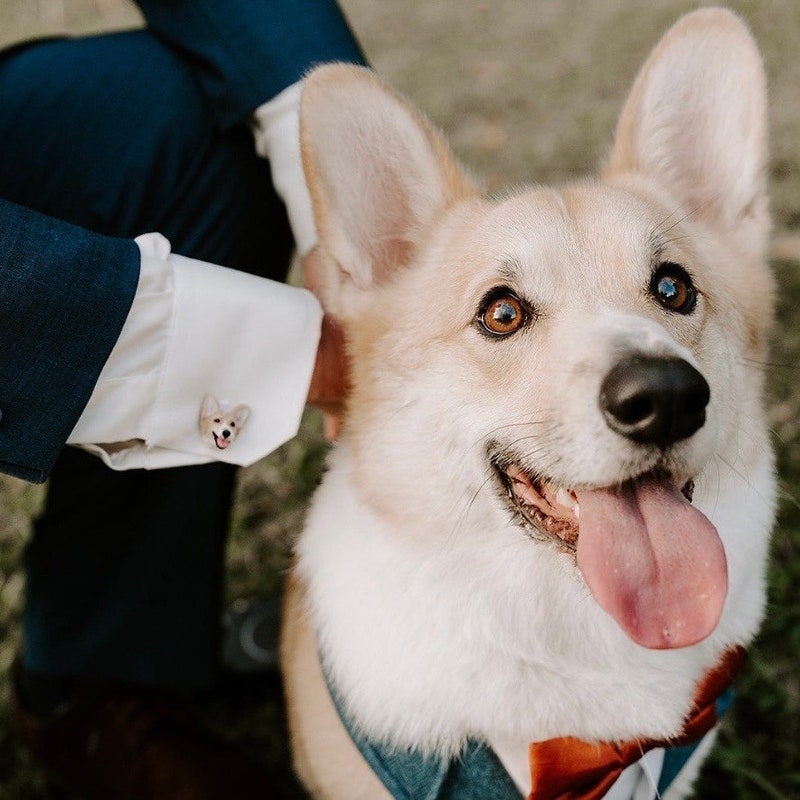 Custom Dog Cufflinks - Etsy