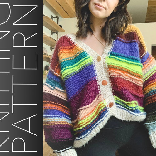 KNITTING PATTERN: CLOUD Cardigan | Etsy