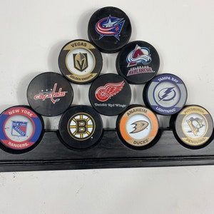 Hockey Puck Display Holds 4 10 Pucks - Etsy