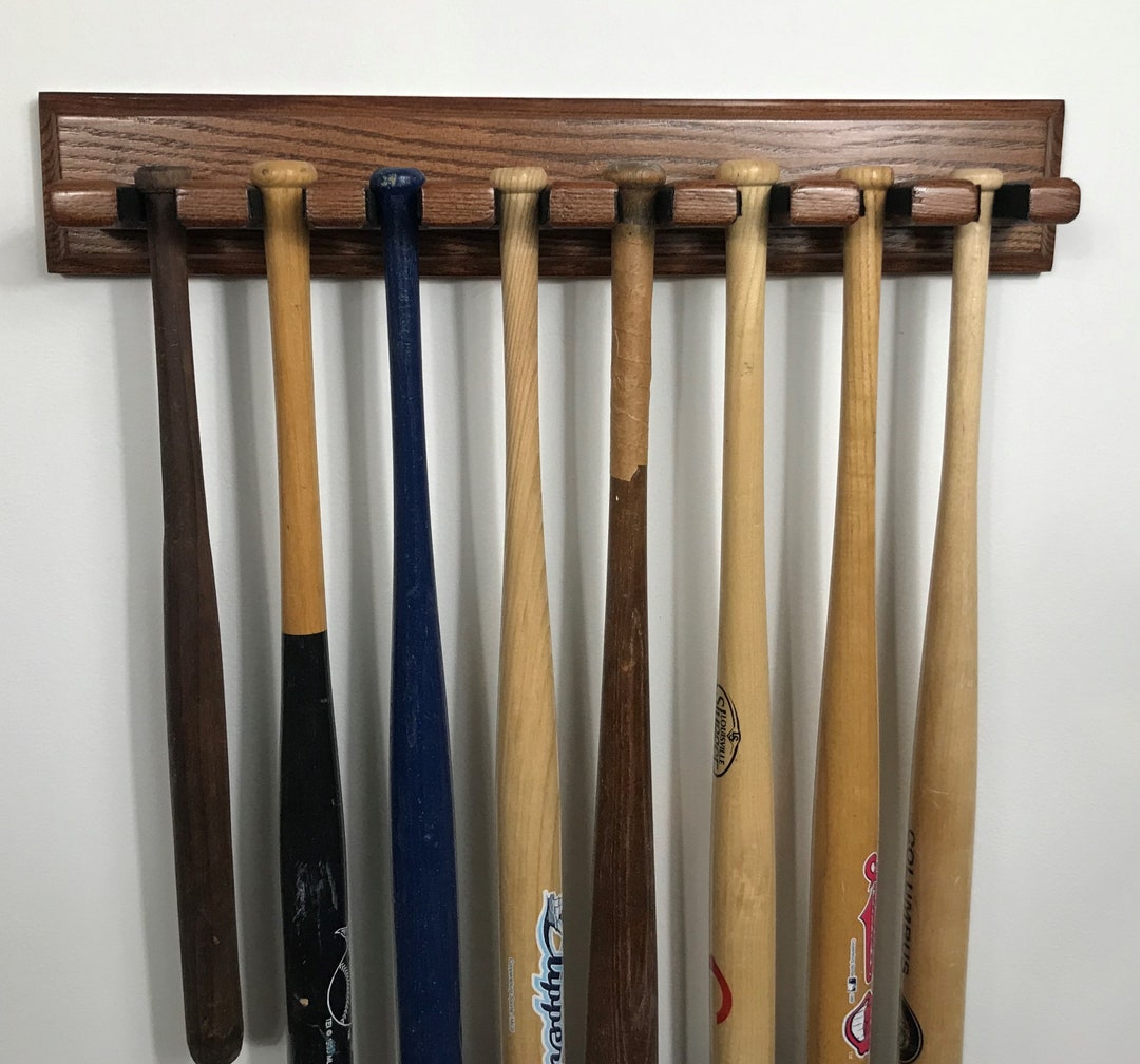 Souvenir Baseball Bat Holder Display - 8 Mini - Bats - Etsy
