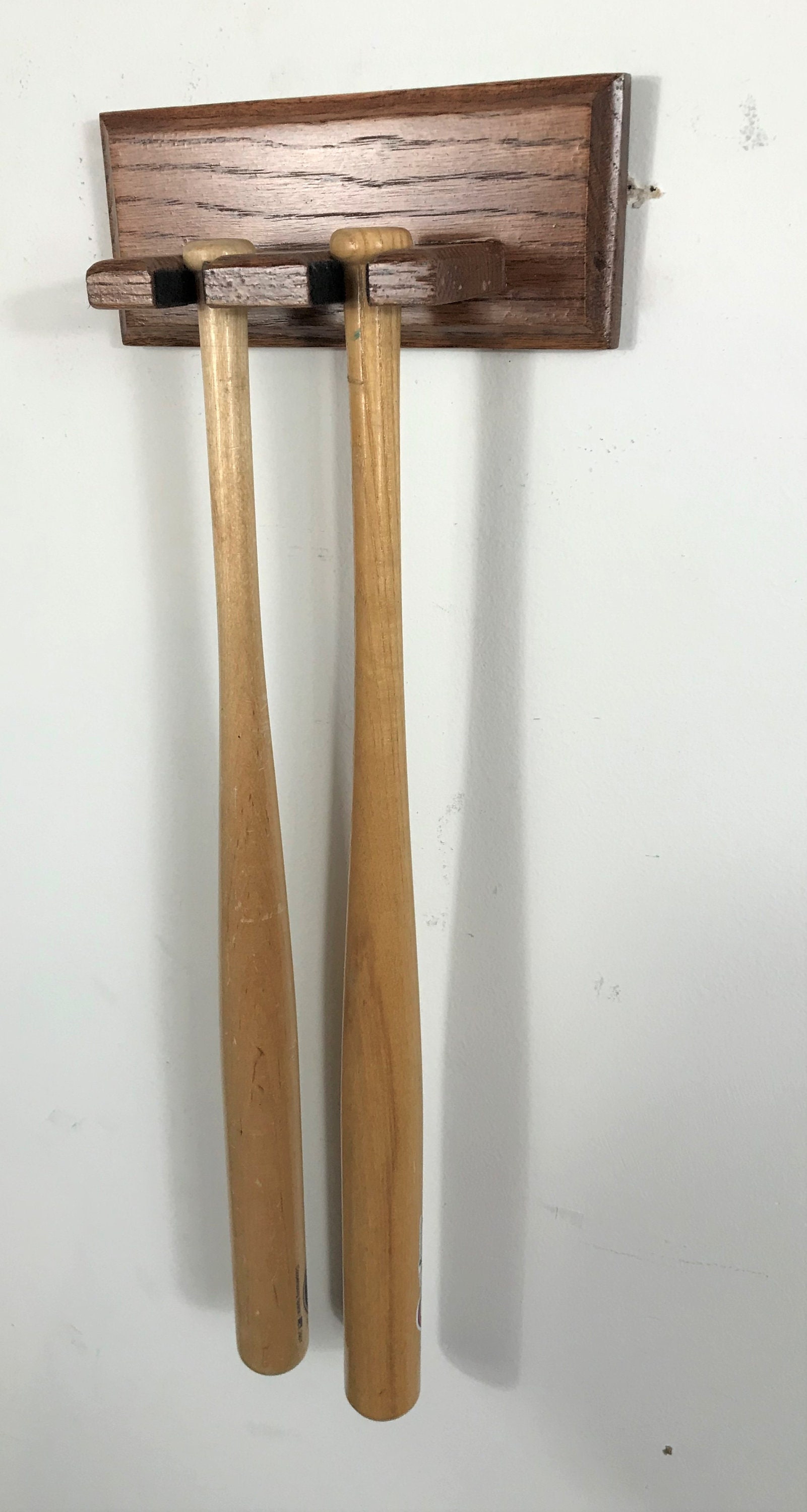 Souvenier Mini Baseball Bat Holder 2 Souvenir Bats free | Etsy