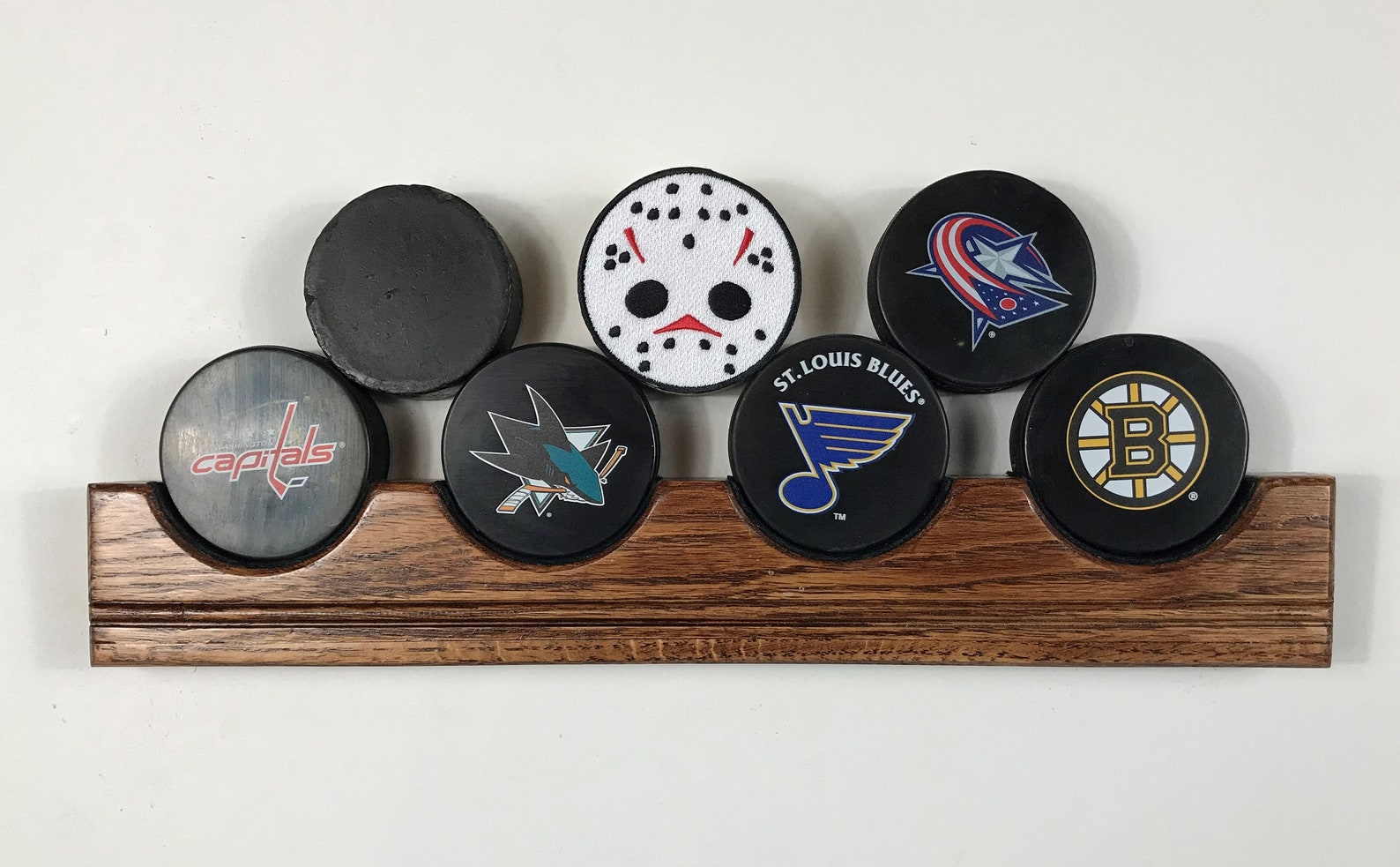 Hockey Puck Display Holds 4 10 Pucks - Etsy