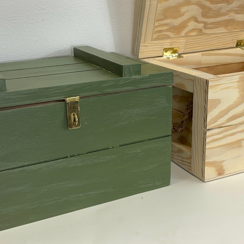 Wood Ammo Box - Etsy