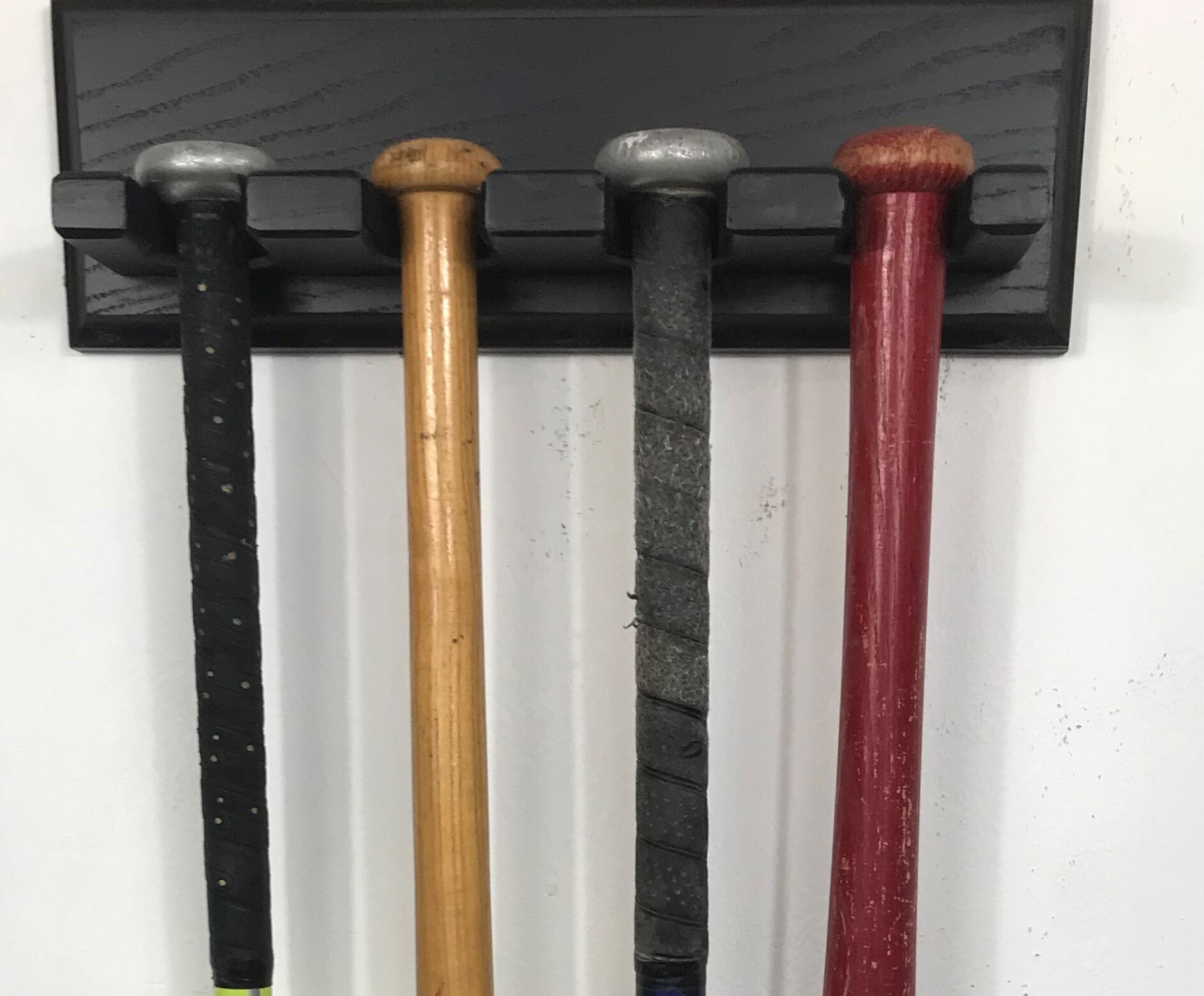 4 Baseball Bat Holder 4 Vertical . Free Shipping - Etsy