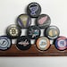 Hockey Puck Display Holds 4 10 Pucks - Etsy