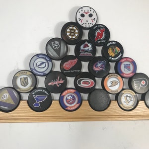 6 to 21 Hockey Puck Holder Wall Rack Mount Floating Shelf Display - Etsy