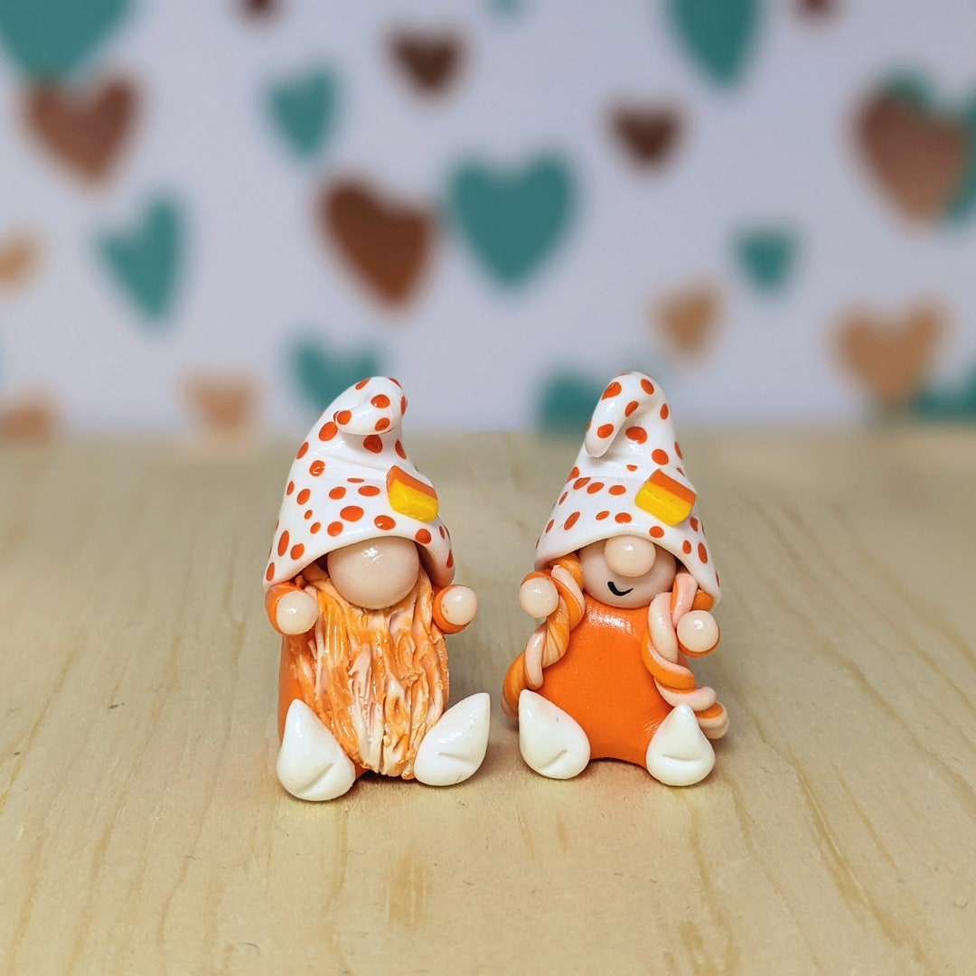 Candy Corn Gnomes Miniature/ Fall Gnome Display/ Halloween Candy Corn ...
