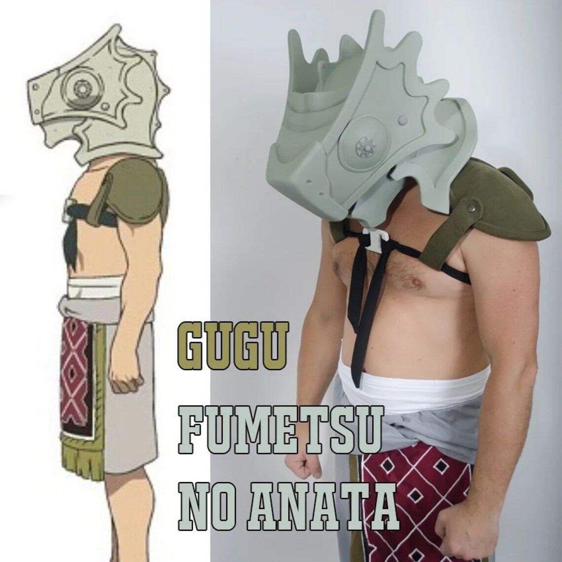 Gugu Helmet Fumetsu No Anata Cosplay Etsy Uk