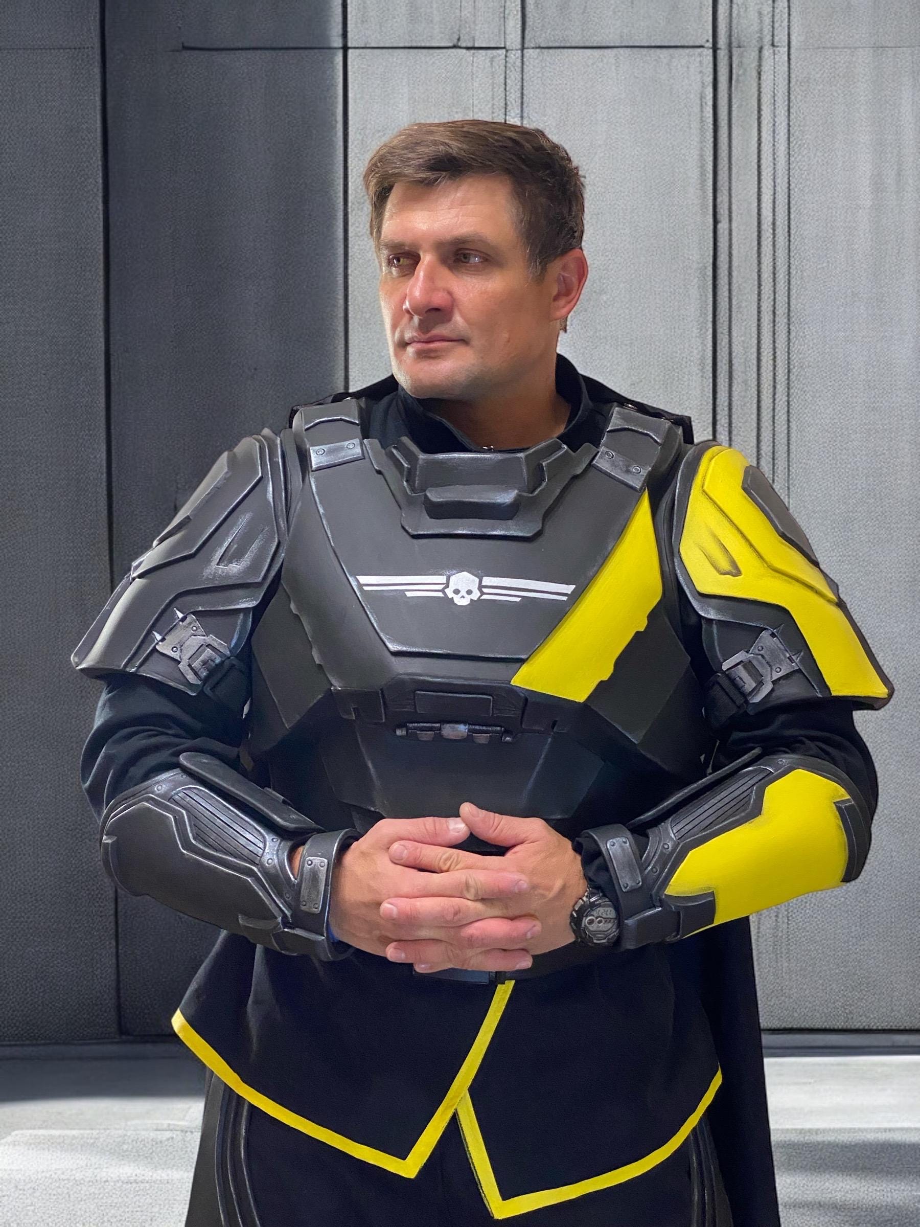 Helldivers 2 Tactical Armor Cosplay Replica Helldivers Props Cosplay ...