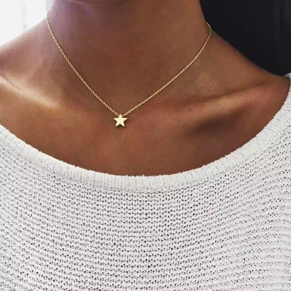 Star Necklace - Etsy
