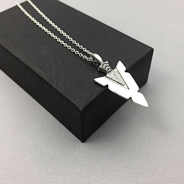 Arrowhead Necklace - Etsy