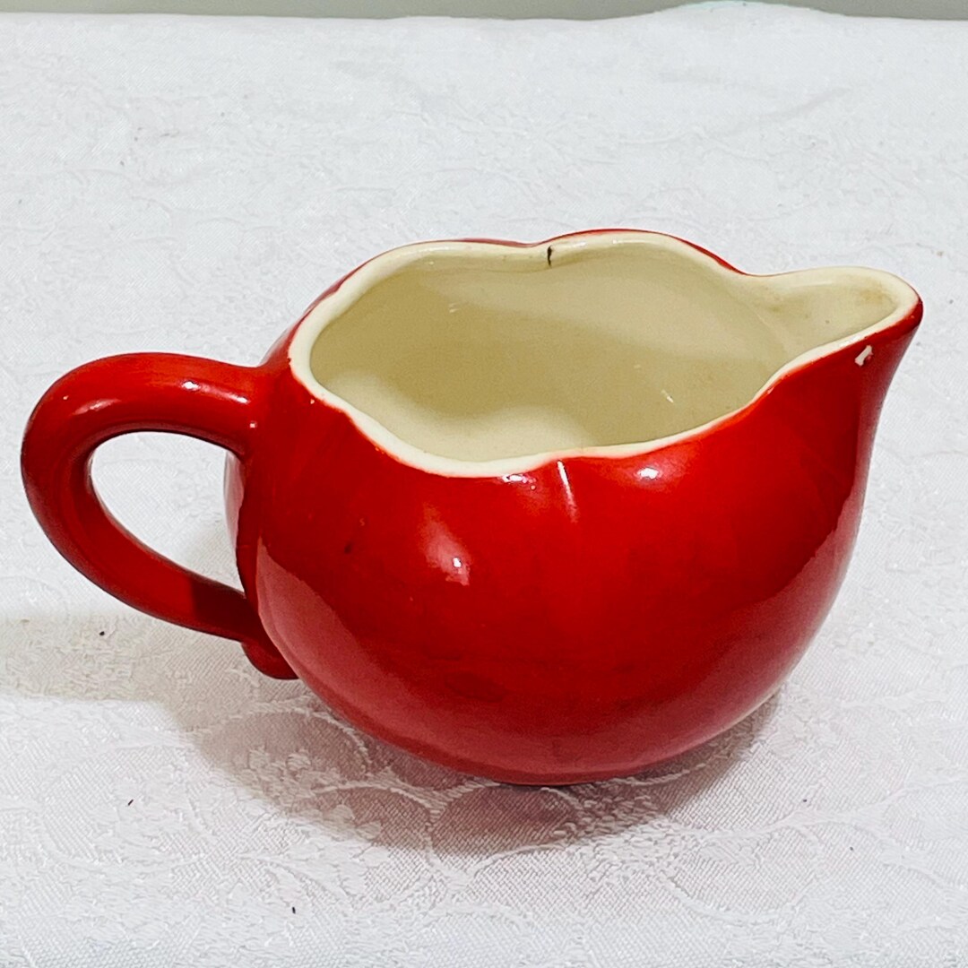 Pantry Pride TOMATO Open Top Creamer - Etsy