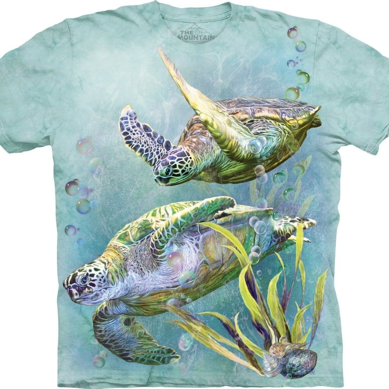 Sea Turtle Tshirt - Etsy
