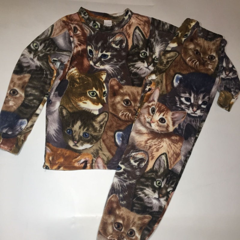 Boys Pajamas With Cats - Etsy