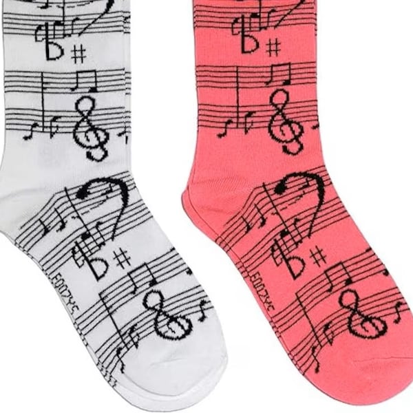 Music Socks - Etsy
